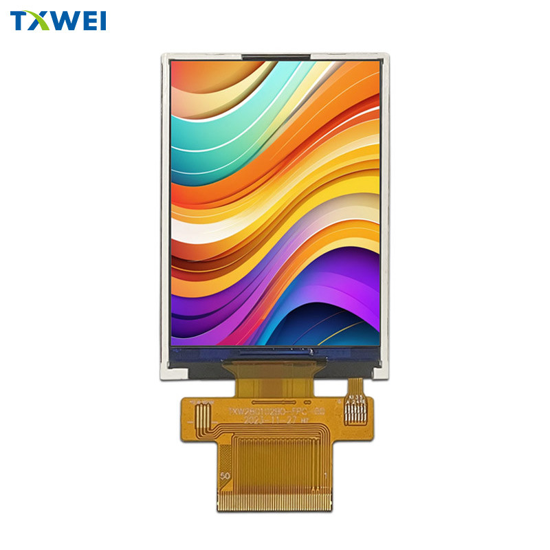 2.8인치 40PIN ST7789V 240*320 MCU SPI RGB 인터페이스 Tft Lcd 디스플레이 모듈 및 400cd/m2 루멘도